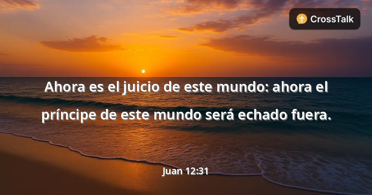 Juan 12:31 | Bible Chat