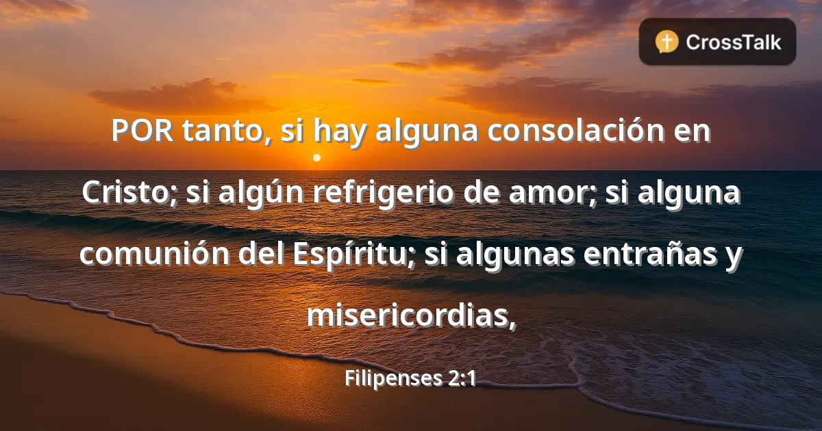 Filipenses 2:1 | Bible Chat