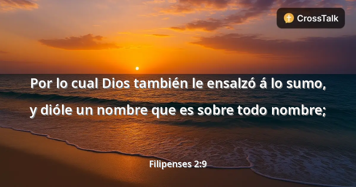 Filipenses 2:9 | Bible Chat