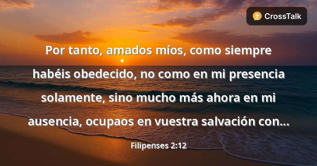 Filipenses 2:12 | Bible Chat
