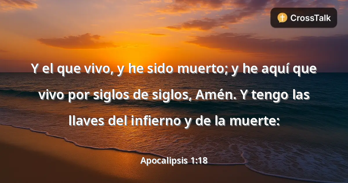 Apocalipsis 1:18 | Bible Chat