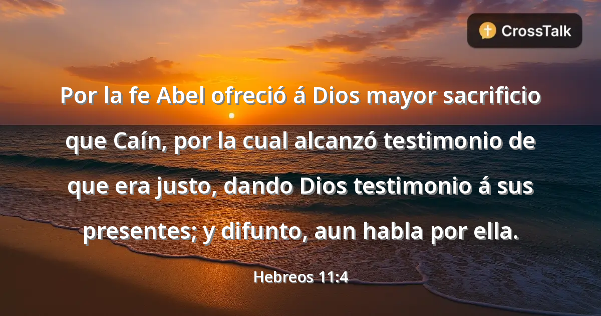 Hebreos 11:4 | Bible Chat