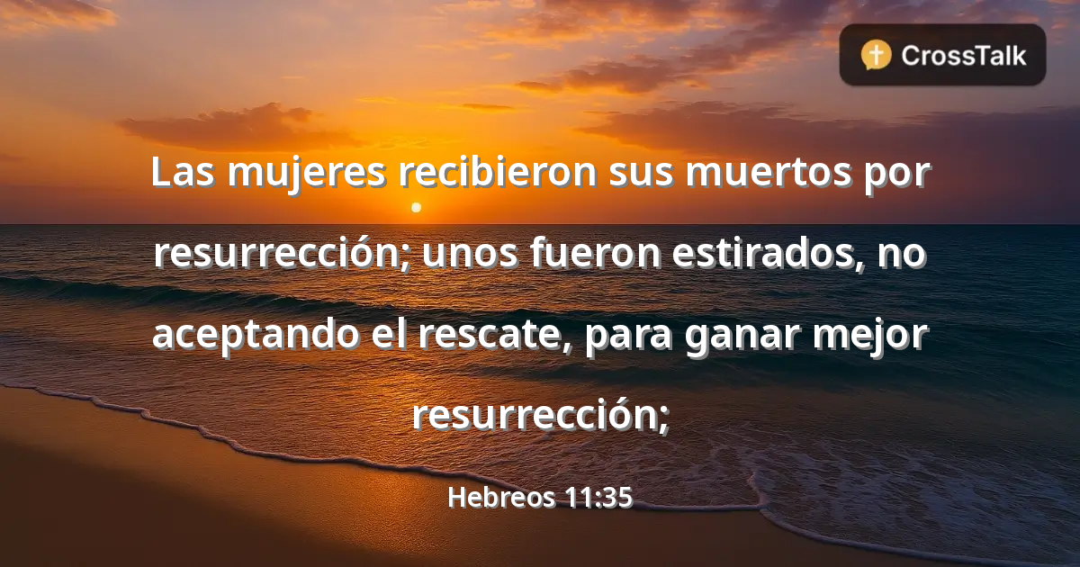 Hebreos 11:35 | Bible Chat