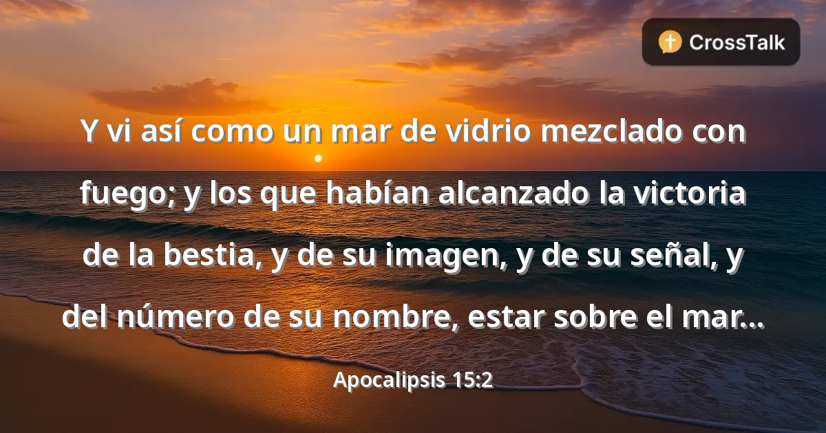 Apocalipsis 15:2 | Bible Chat