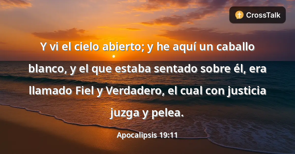 Apocalipsis 19:11 | Bible Chat