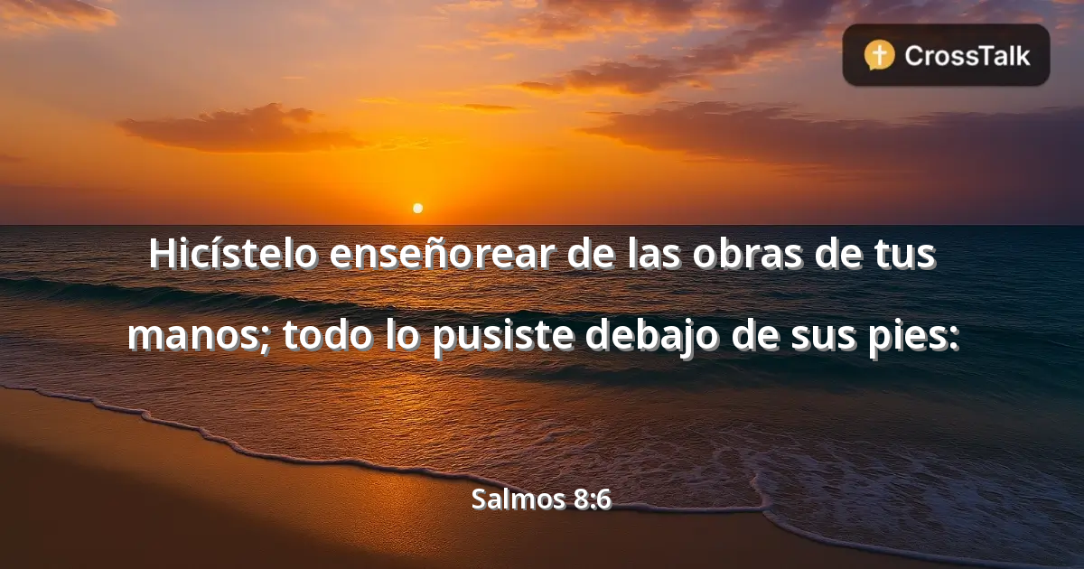 Salmos 8:6 | Bible Chat