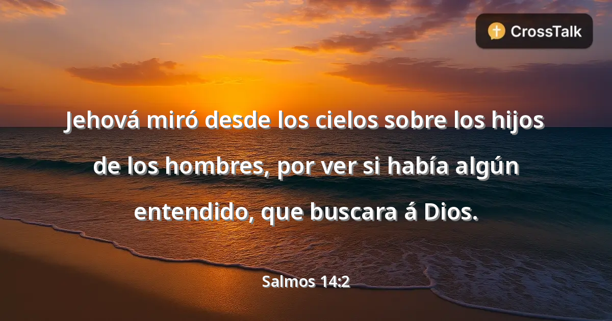 Salmos 14:2 | Bible Chat