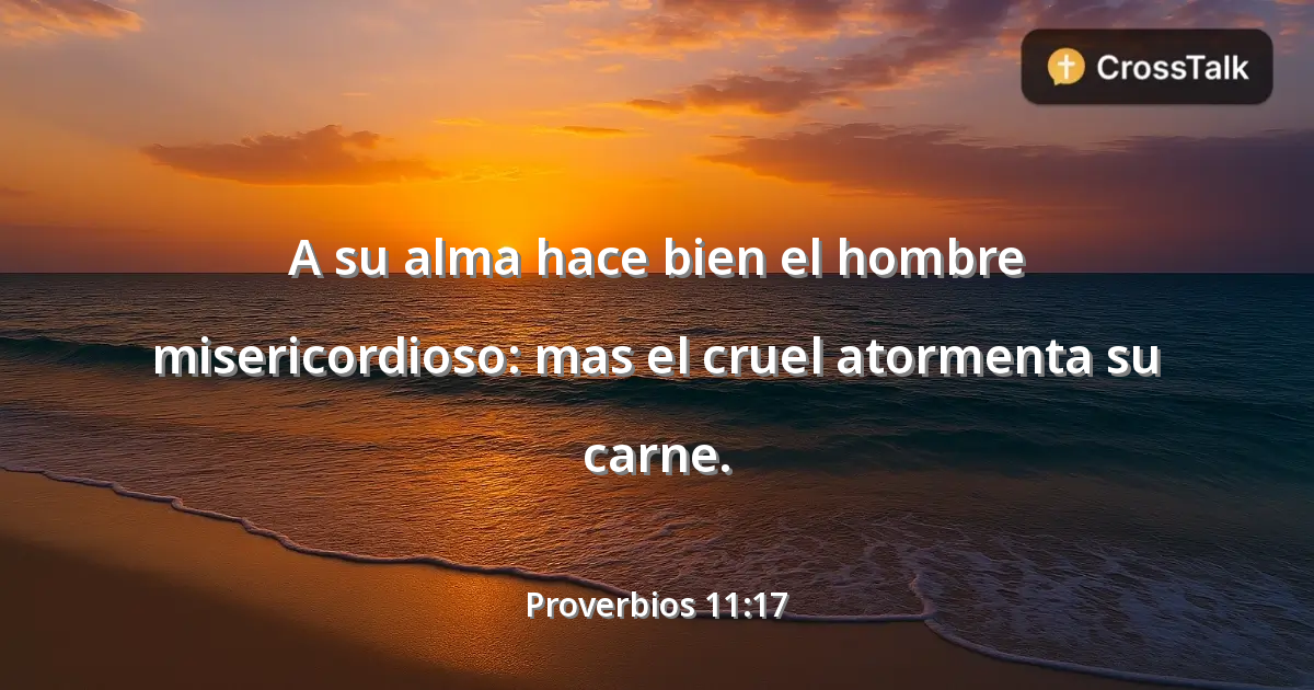 Proverbios 11:17 | Bible Chat