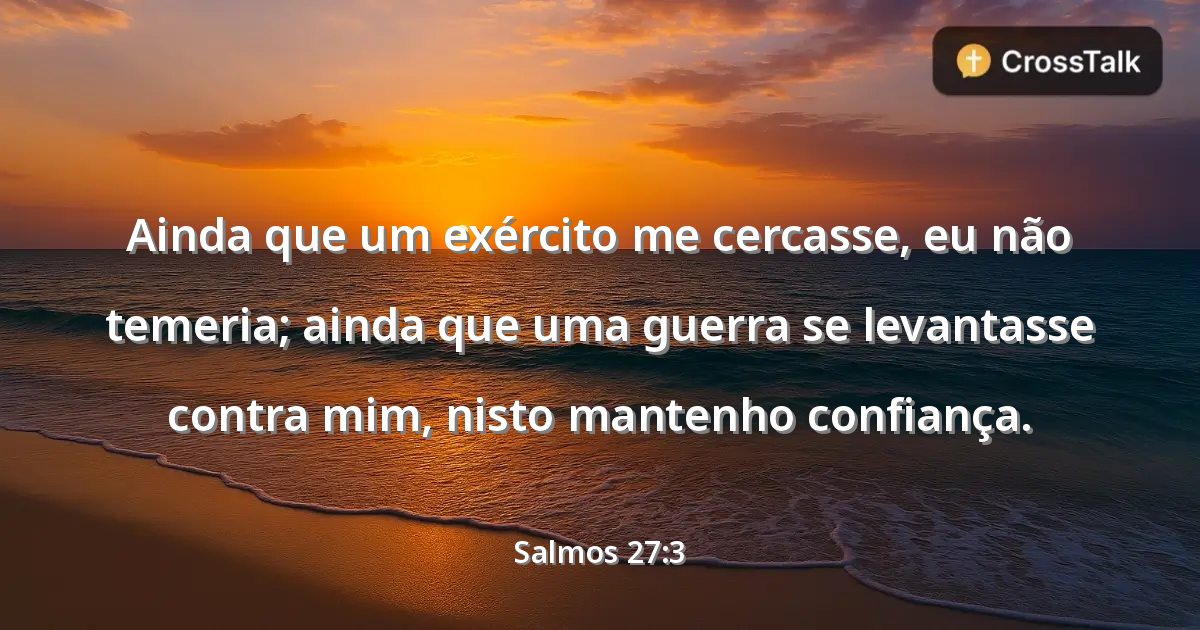Salmos 27:3 | Bible Chat