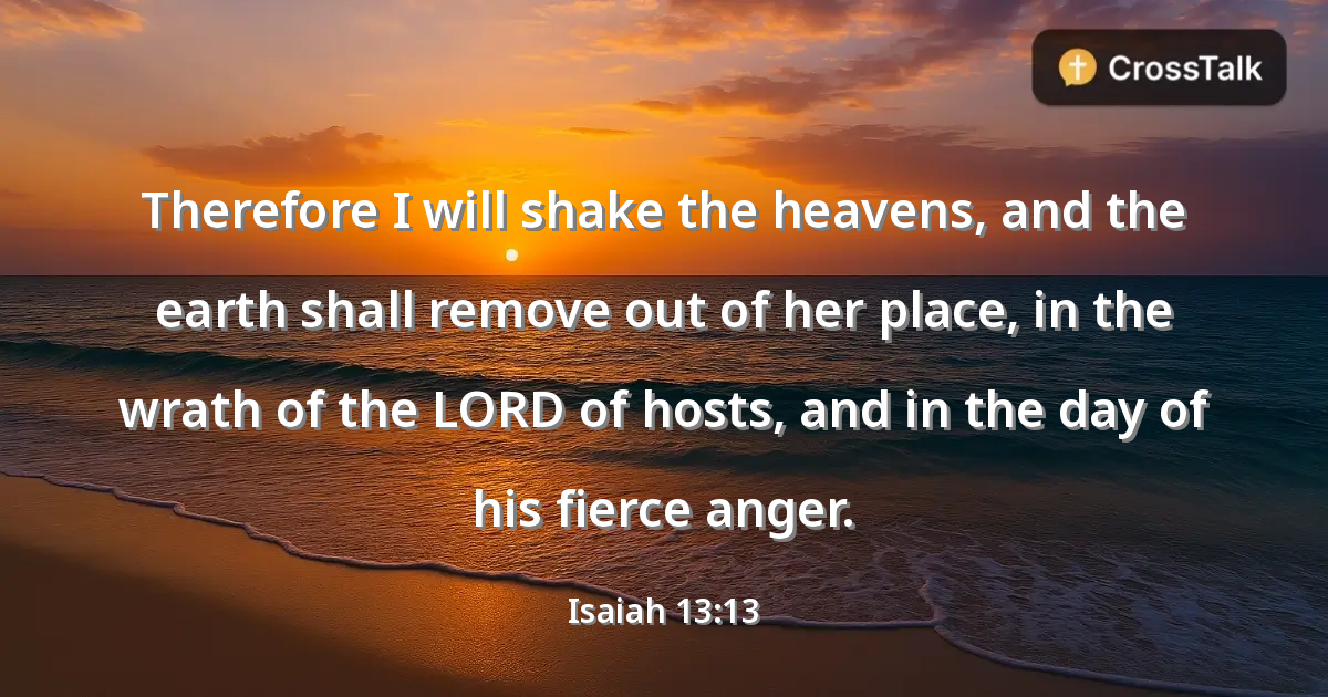 Isaiah 13:13 | Bible Chat