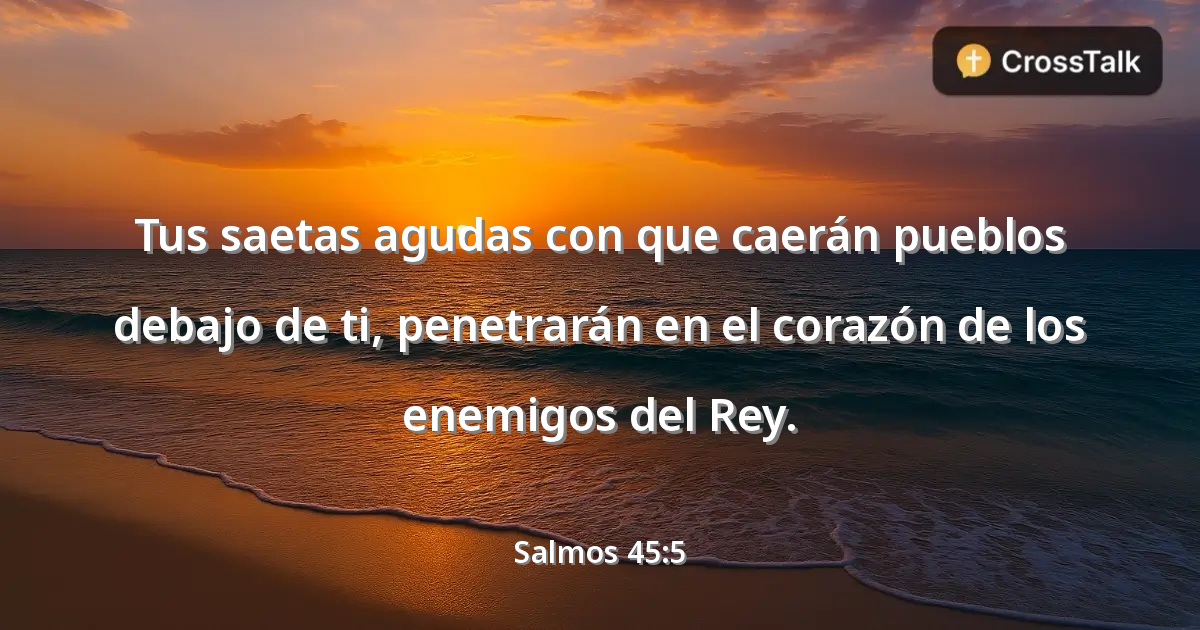 Salmos 45:5 | Bible Chat