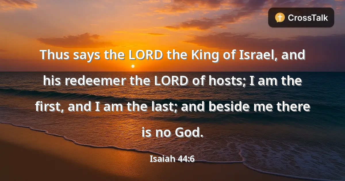 Isaiah 44:6 | Bible Chat