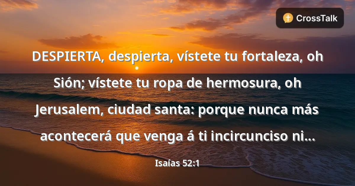 Isaías 52:1 | Bible Chat