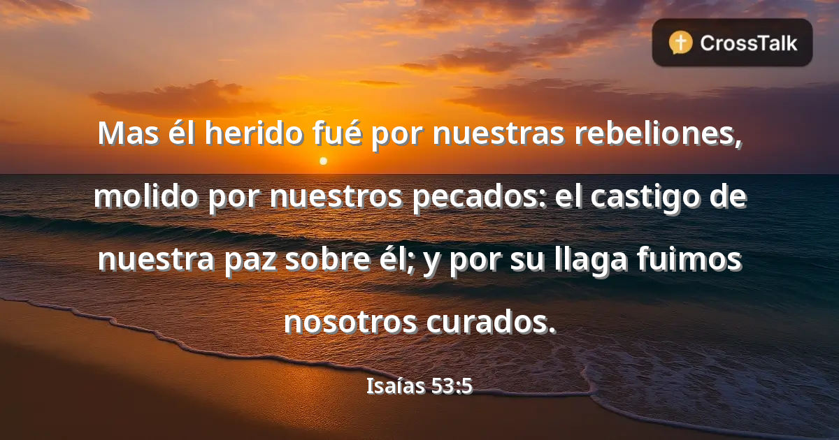 Isaías 53:5 | Bible Chat