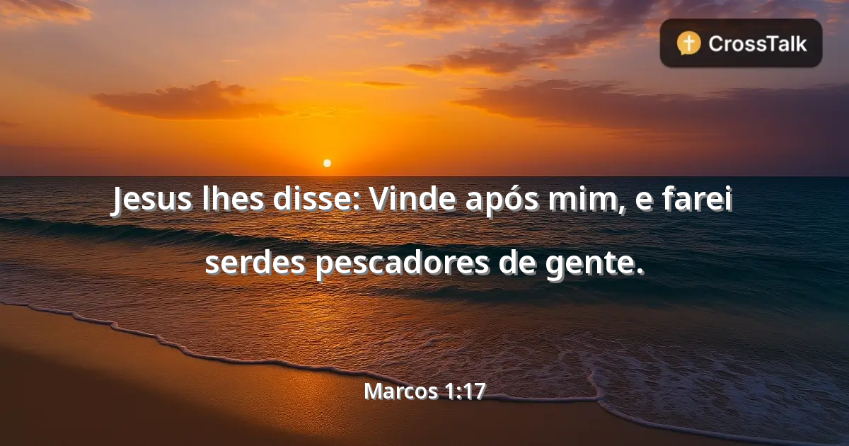 Marcos 1:17 | Bible Chat